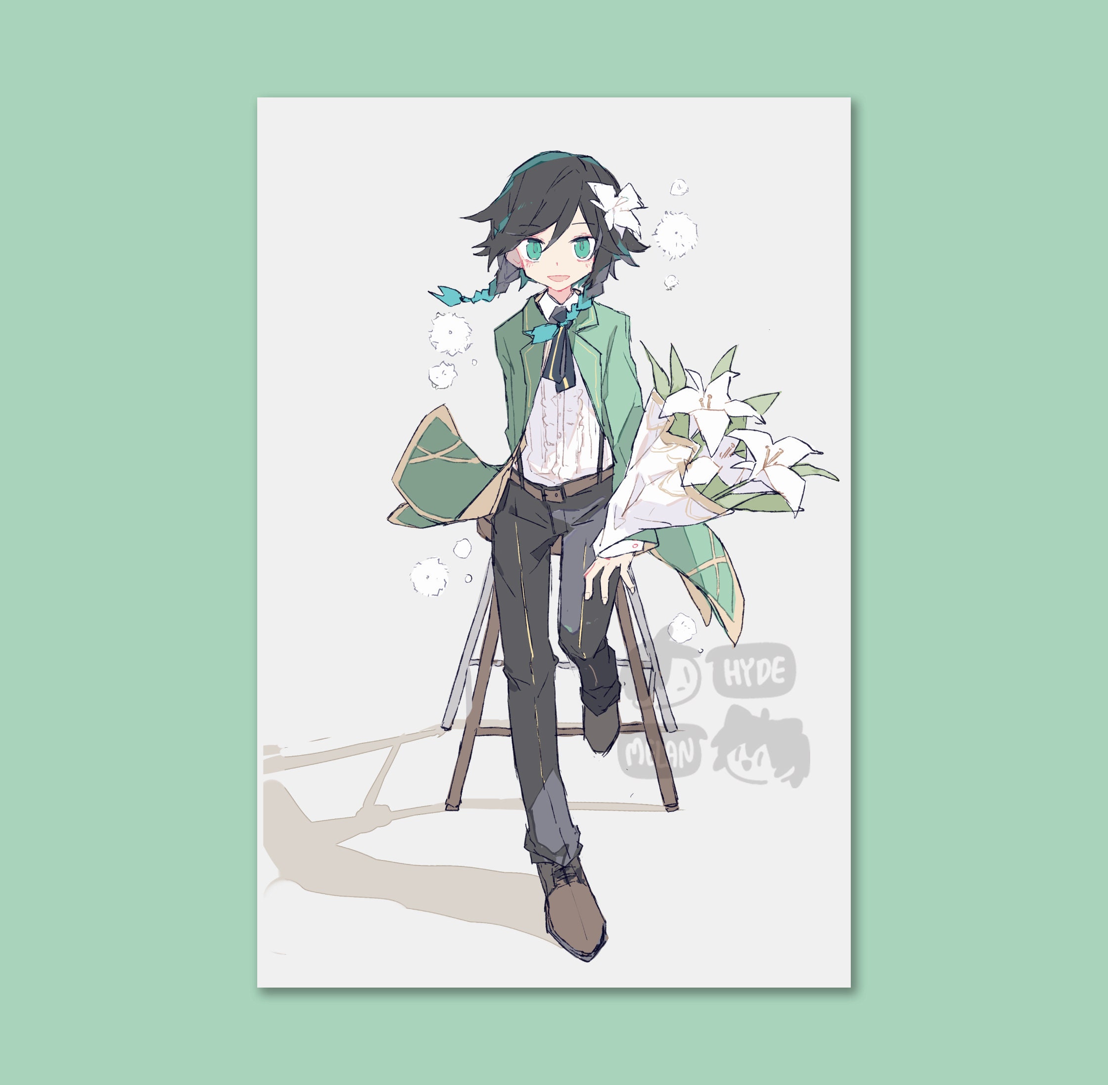 Modern AU Venti 4x6 Mini Print - Etsy