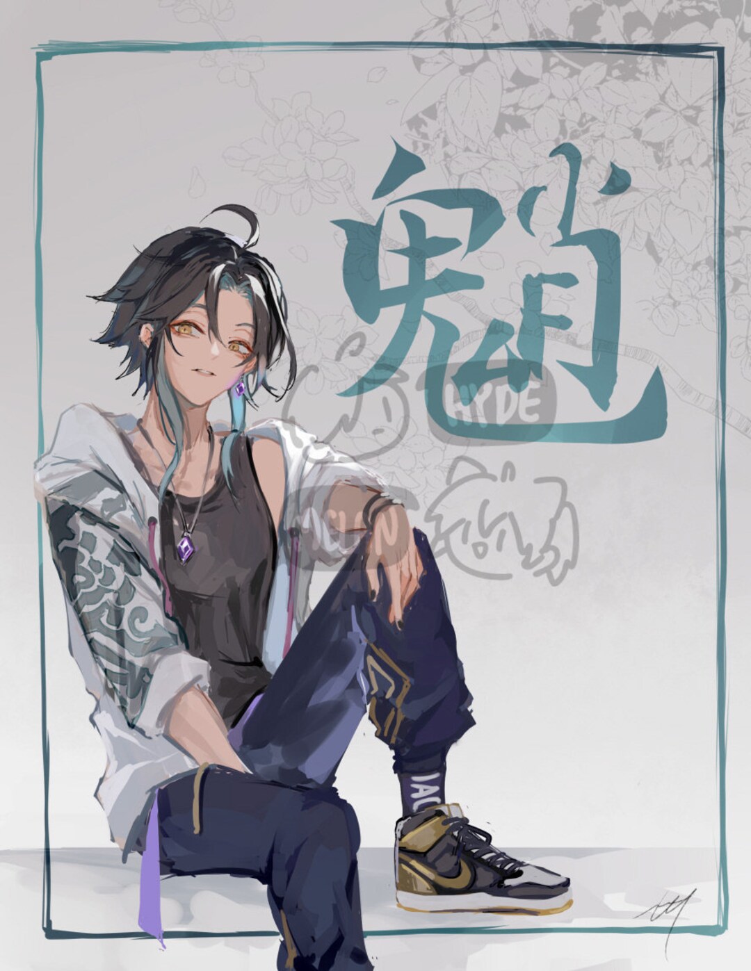 Xiao (genshin Impact) 8.5"x11" Poster Print - Etsy