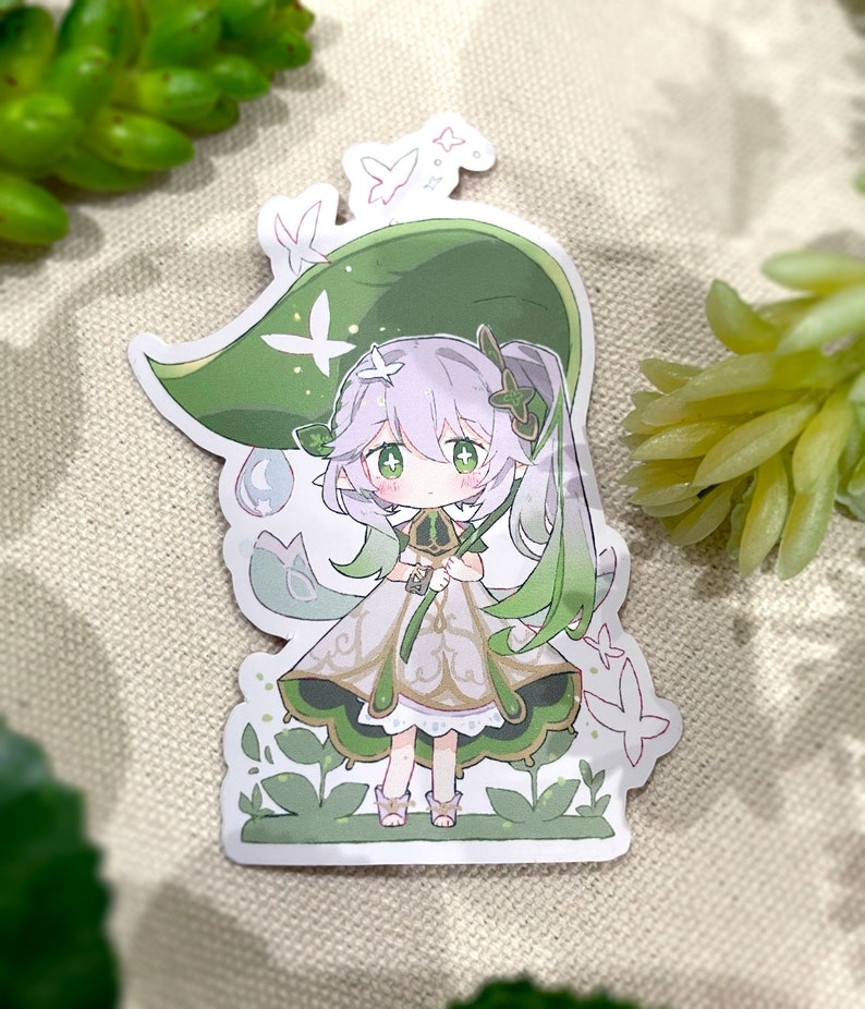 Nahida genshin Impact Vinyl Sticker - Etsy