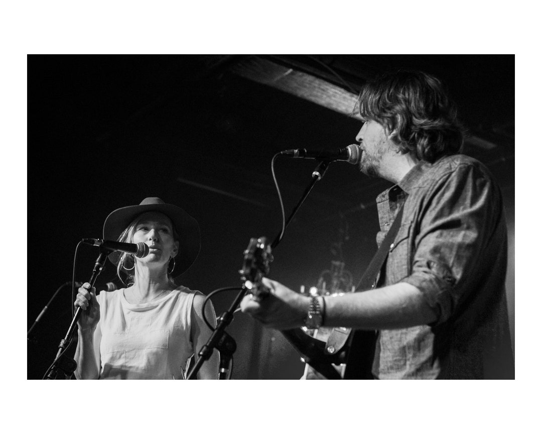 Hayes Carll & Allison Moorer | Black and White Fine Art Print | Live in ...