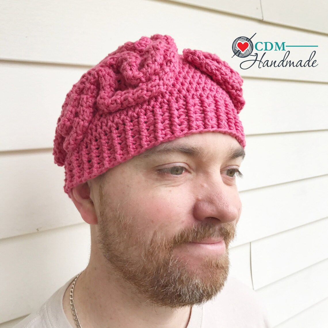 Brain Beanie Crochet Pattern - Etsy
