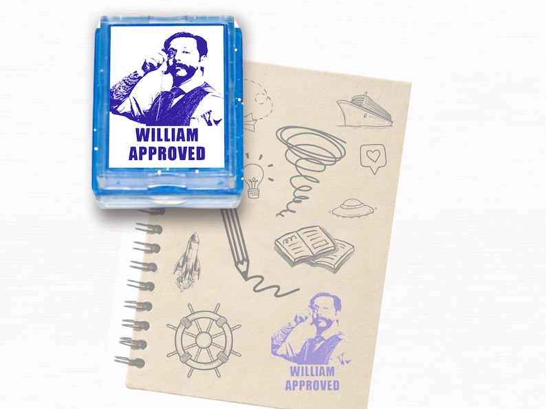 Personalized Rubber Stamp, Approved by You Design, Self-inking Approved ...