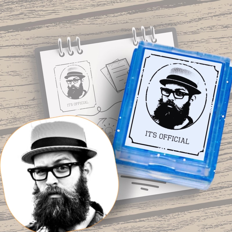 Frame Rubber Stamp - Etsy