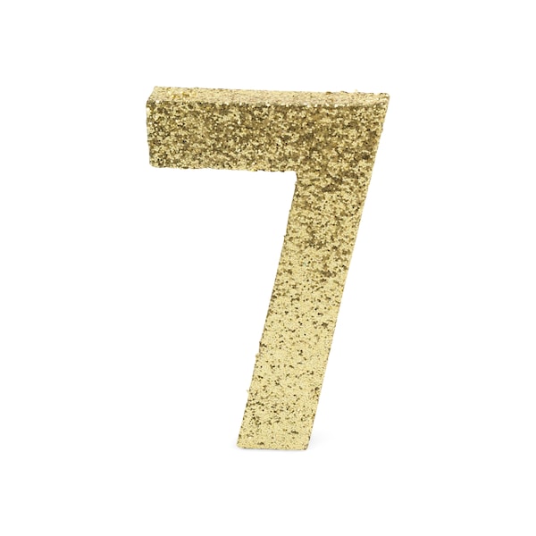 Glitter Table Number - Etsy