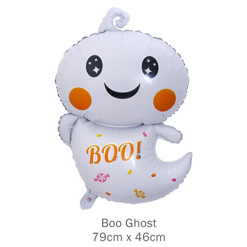 Giant Ghost Balloon Black White XL Balloon Halloween | Etsy