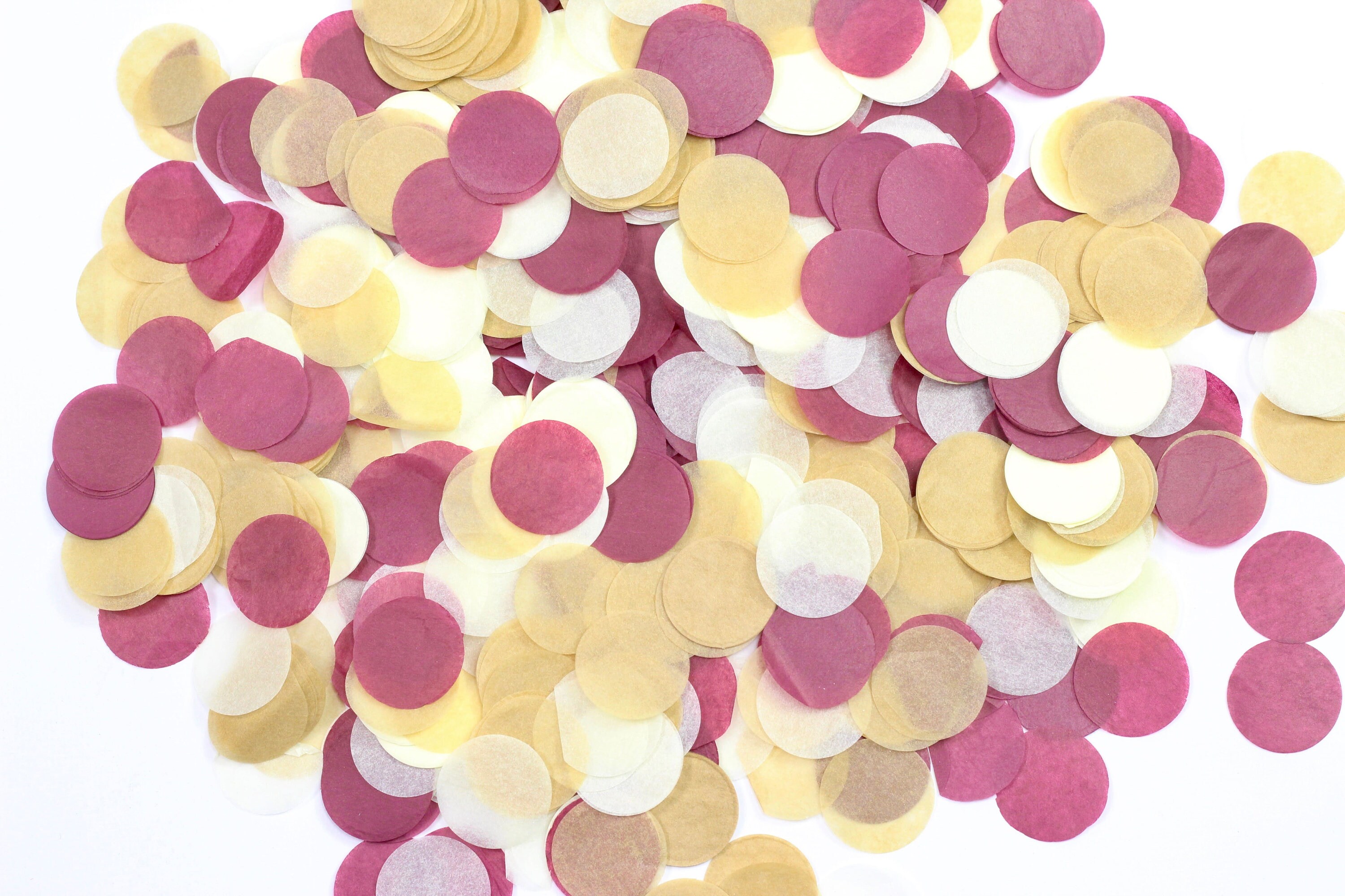 Large Confetti Balloon Burgundy Kraft Brown Cream Giant - Etsy
