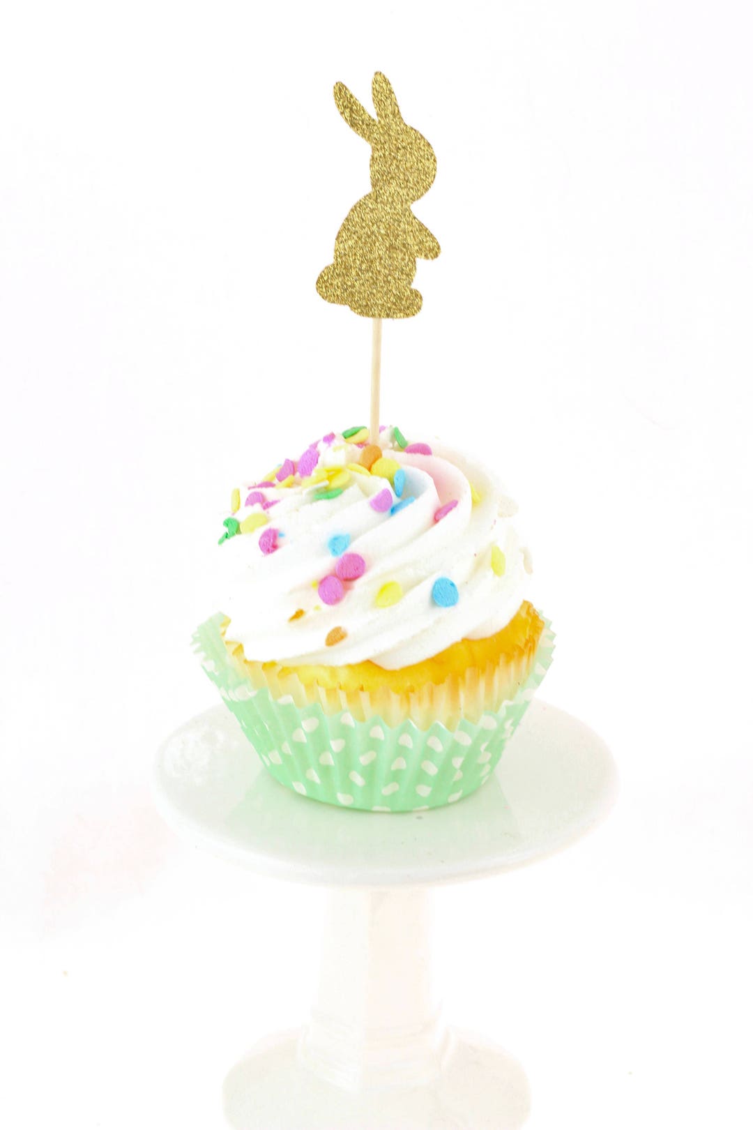 Bunny Toothpick Toppers Gold Silver Rose Gold Toothpick - Etsy