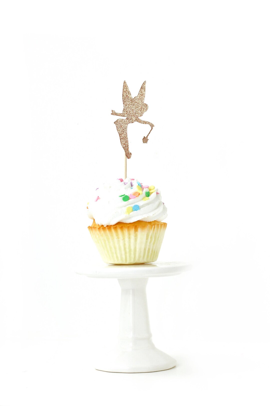 Tinkerbell Toothpick Toppers Rose Gold Toothpick Topper - Etsy