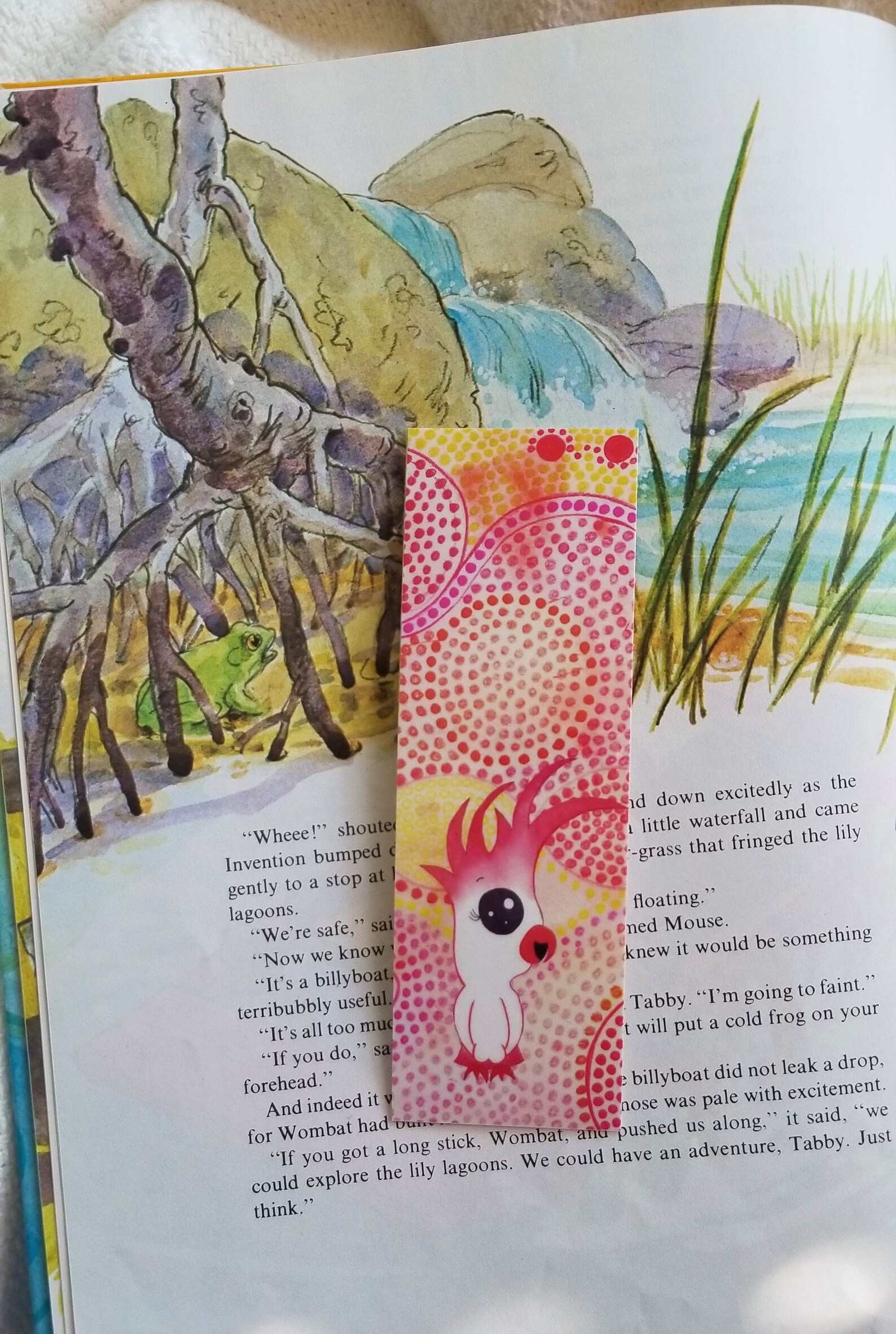 Cockatoo Bookmark Colorful Australian Book Mark Aboriginal - Etsy