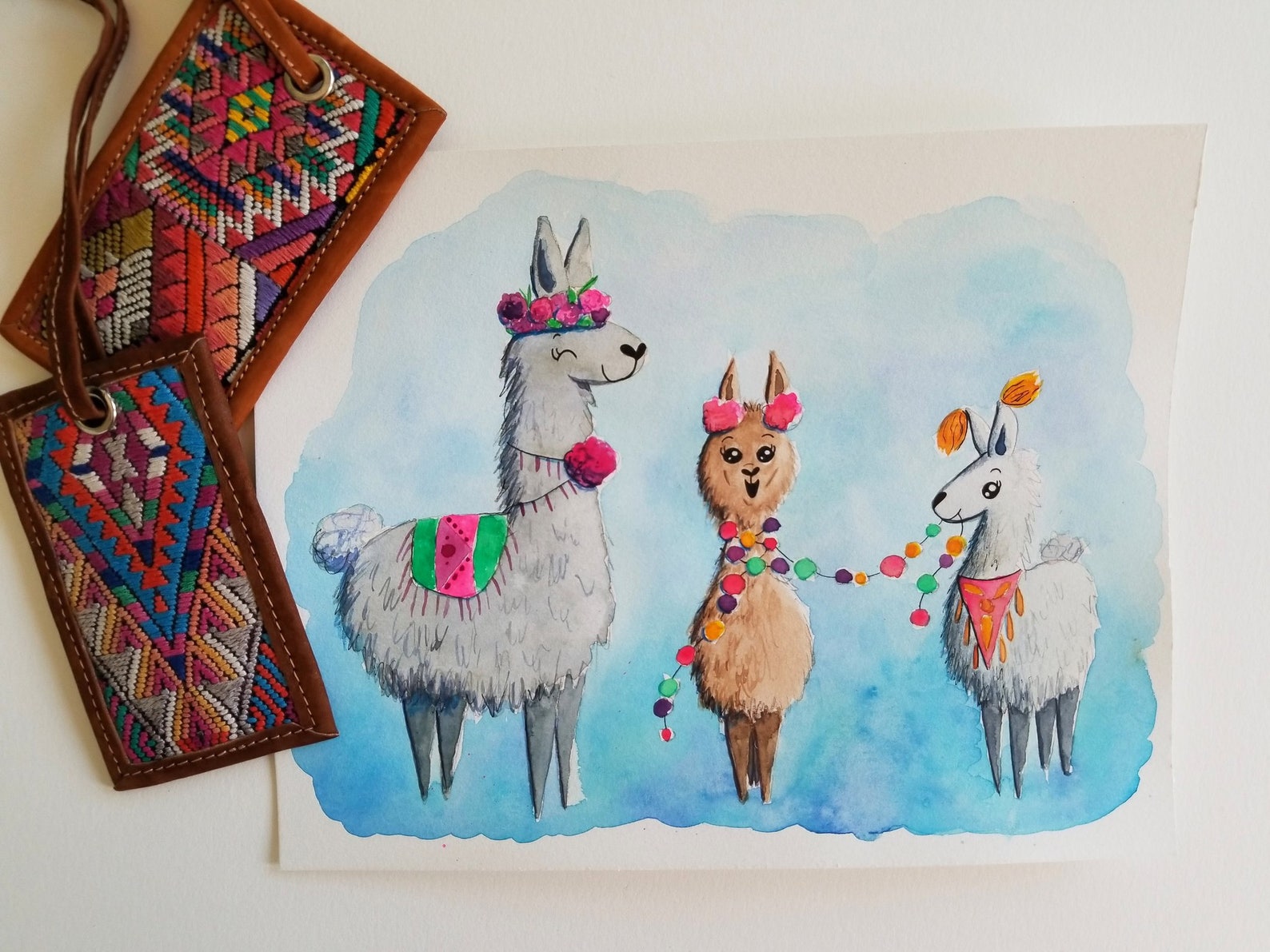 Lllama Wall Art Llama Wall Decors Mama Llama Llama Home Decor Llama ...