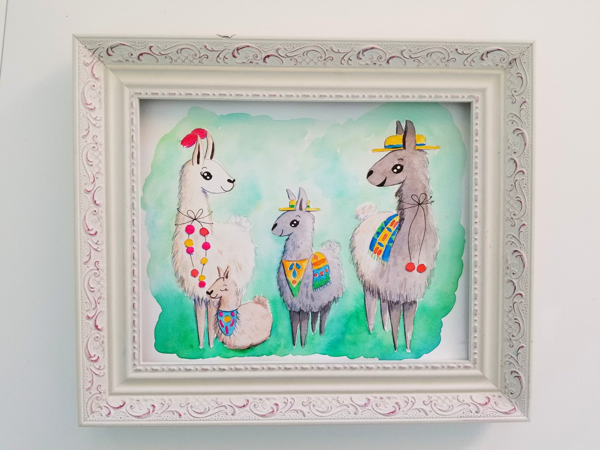 Llama Decorating Llama Wall Decors Alpaca Decoration Home Decor - Etsy