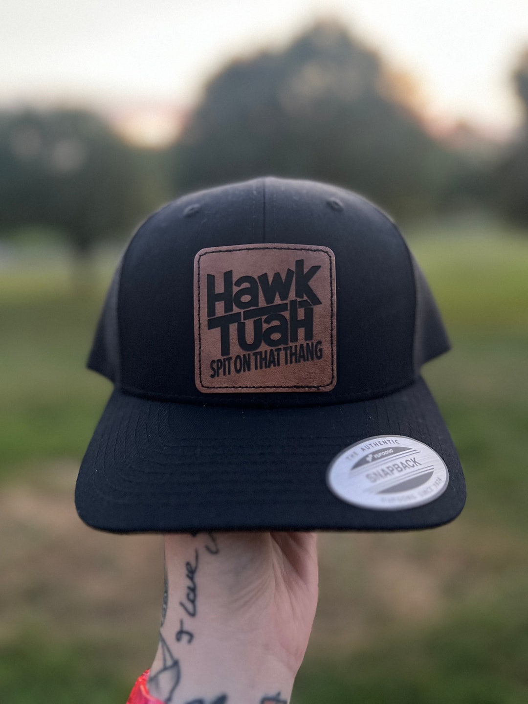 HAWK TUAH YP Classic 6606 Snap Back Mesh Back Trucker Hat Custom ...