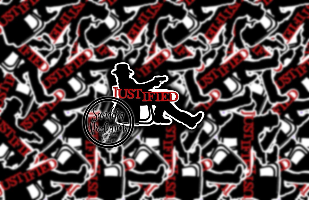 Justified Sticker - Etsy