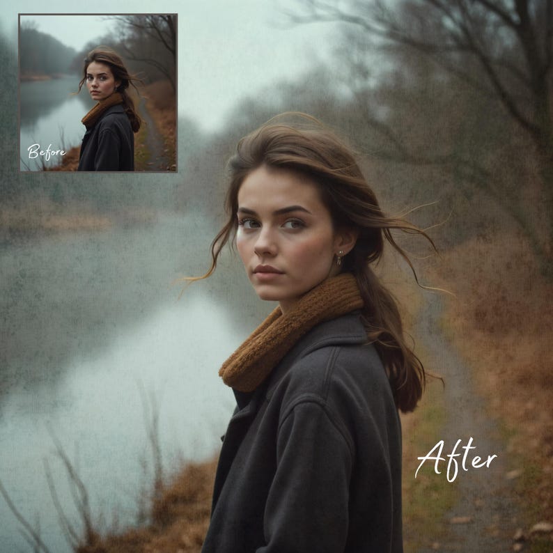 Vintage Portrait Texture Overlays: Muslin Photo Backgrounds (digital ...