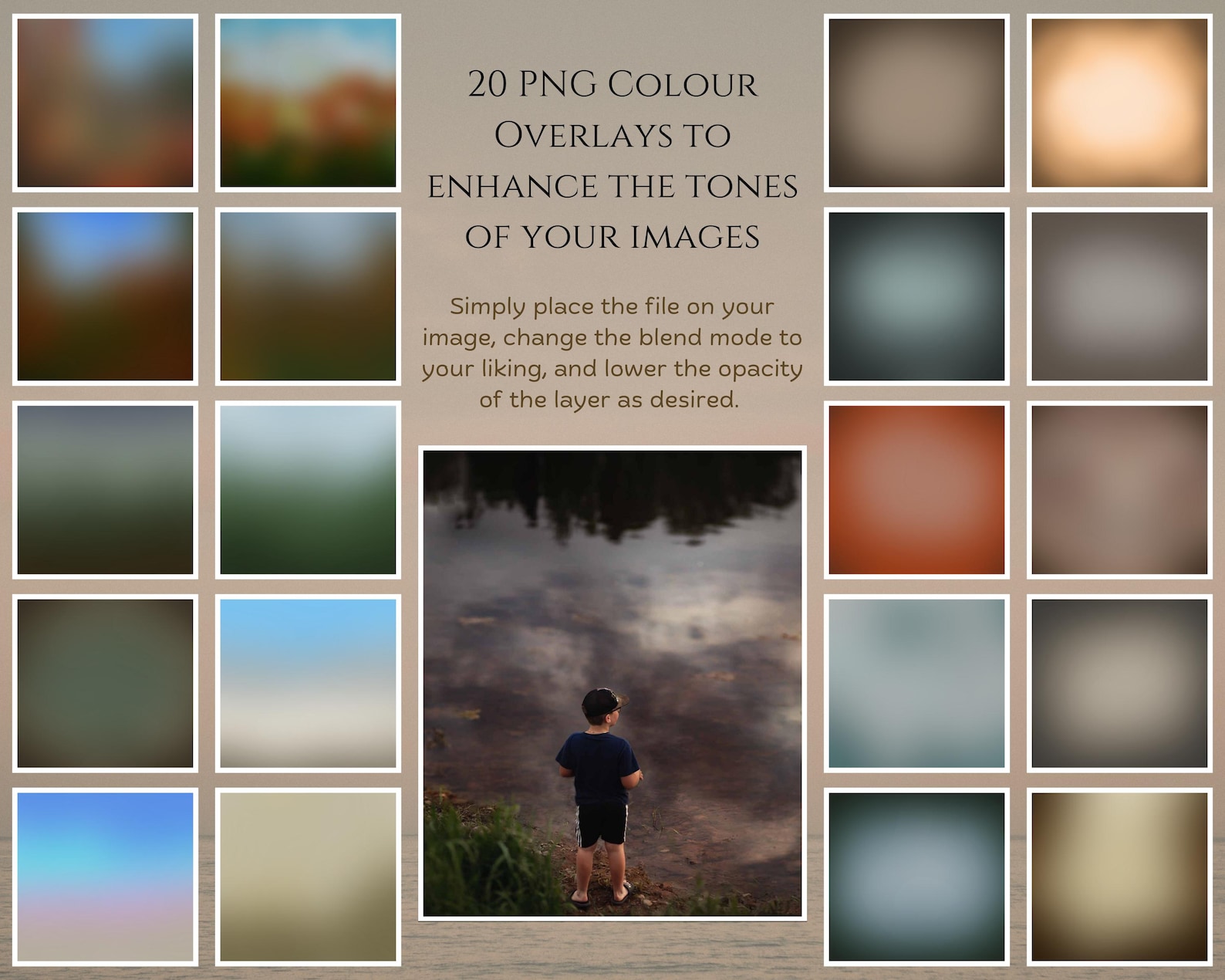 Colour Overlays, Photoshop Overlays, Photography Filters, Color Overlay ...