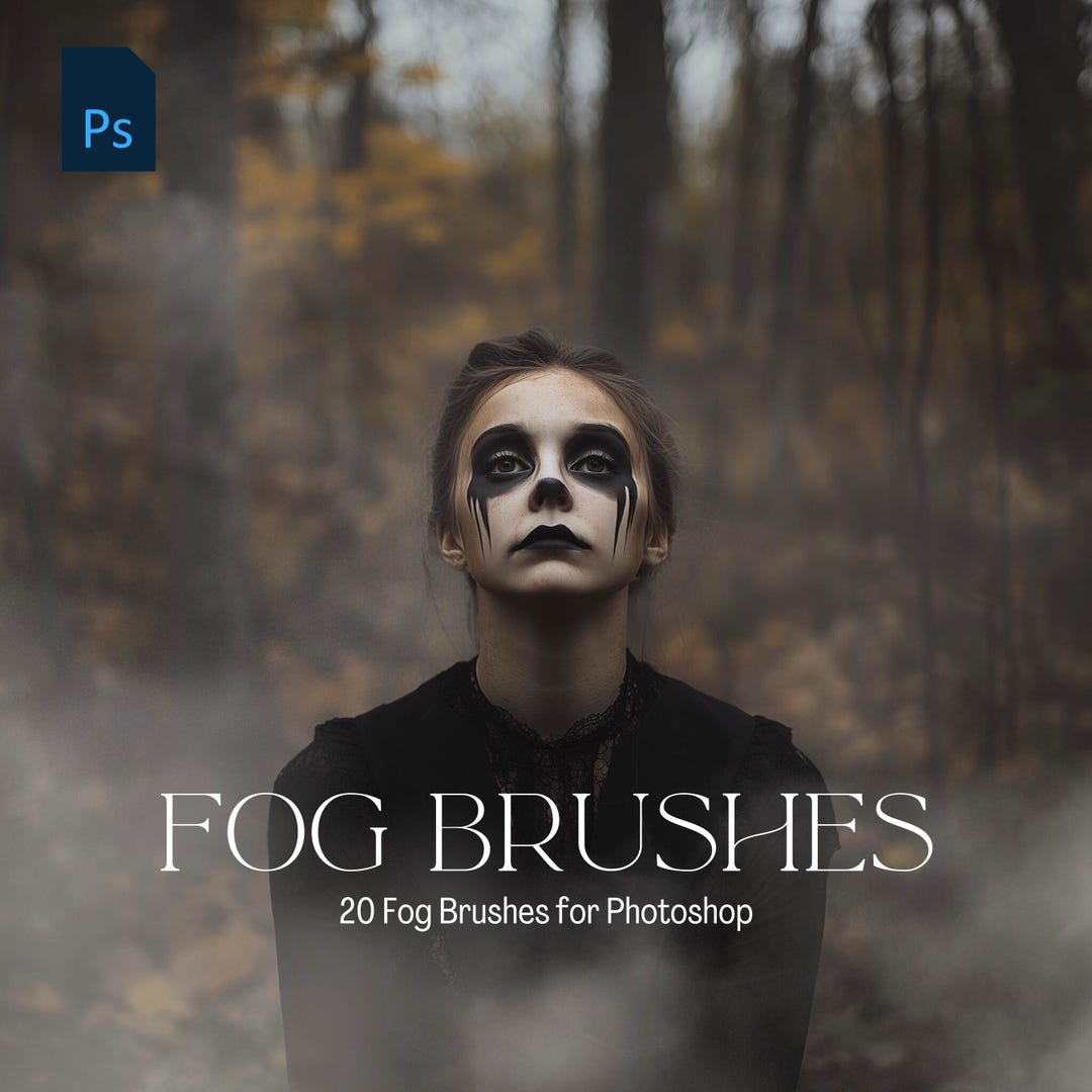 Fog Cloud Brushes, Dust Plume Overlays, Fog Brush, Smoke Brushes, Dusty ...