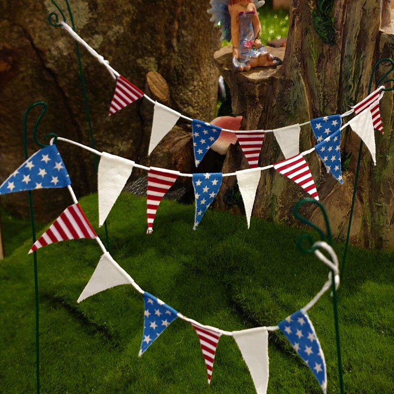 Patriotic Bunting - Etsy