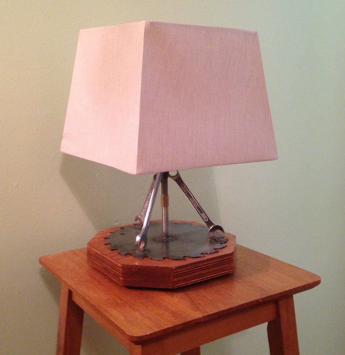 Desk Lamp - Upcycled Tools - Etsy