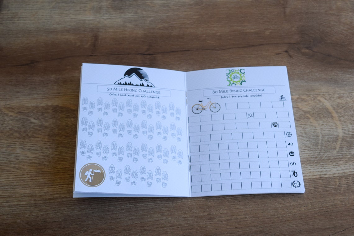 Summer Fun Activity Passport For Kids Including Hiking and | Etsy