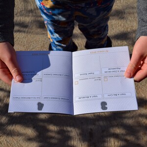 Summer Fun Activity Passport for Kids, Including Hiking and Biking ...