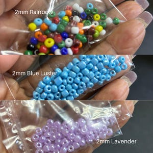 Loc Sprinkle Beads Kit , Assorted Sister Loc Beads, Dreadlock Beads ...