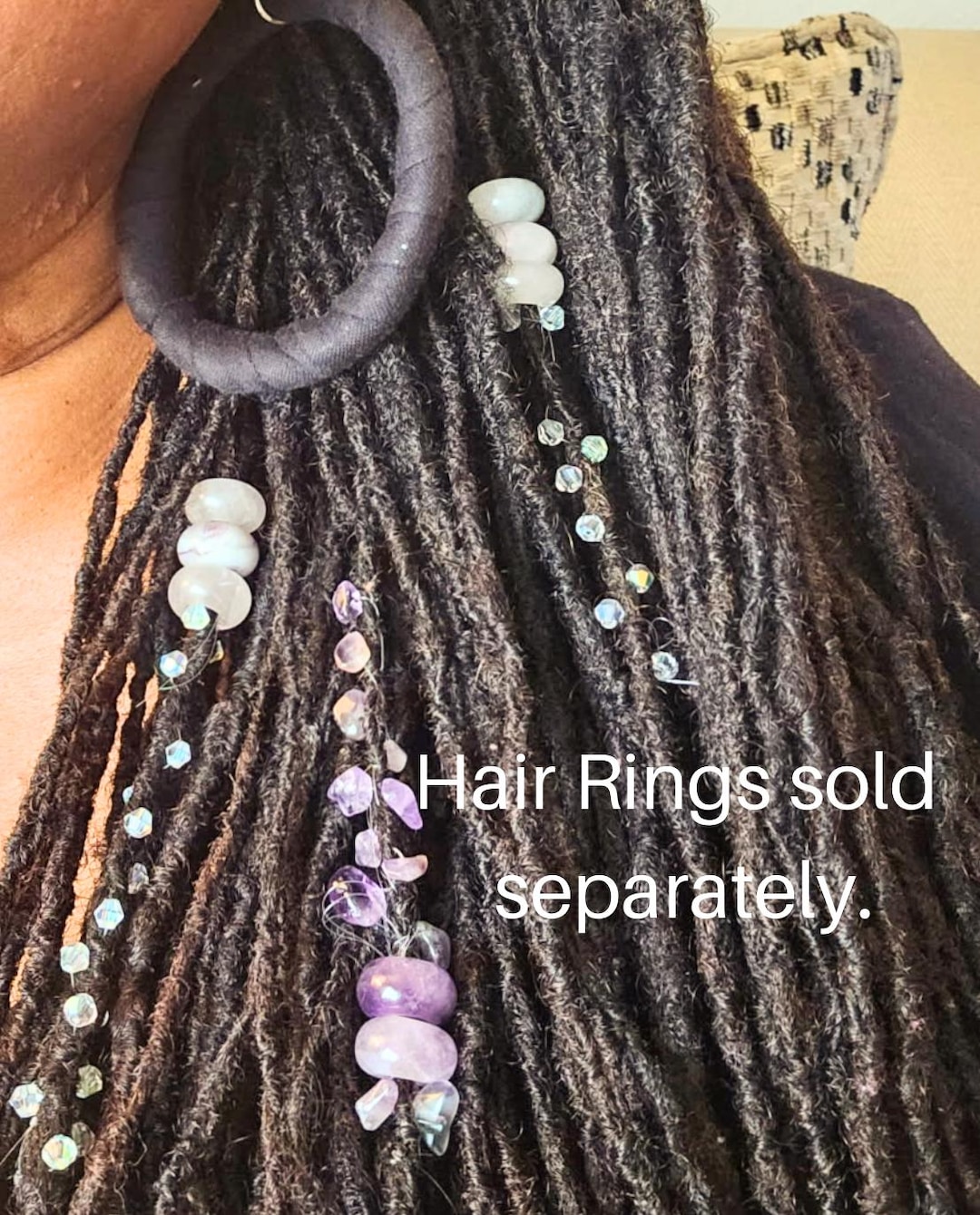 Glass Hair Beads Multi-variety Bead Packs for Braids, Dreadlocks, Locs ...