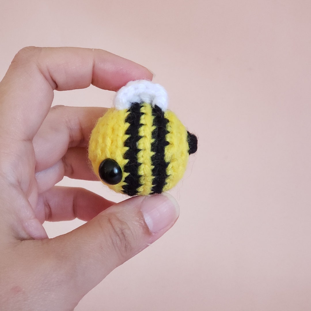 Mini Bumblebee Pocket Pet Plush Desk Toy Car Charm - Etsy