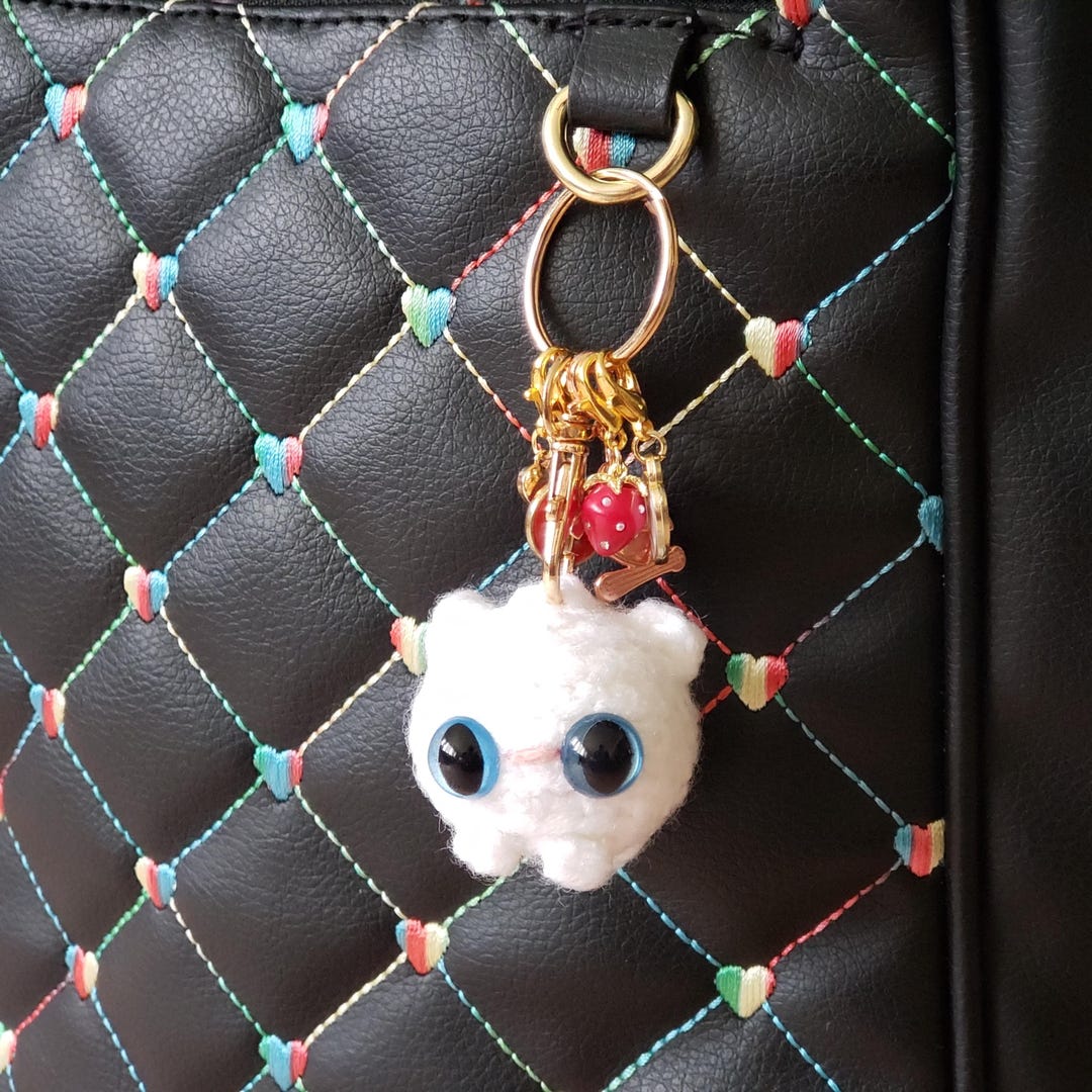 Build Your Own Bag Charm Cluster: Starter Keychain & 1 Charm - Etsy