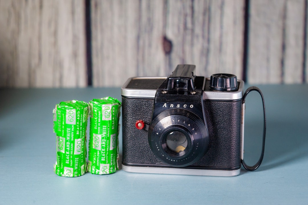 Ansco 620 Box Camera With Two Rolls of Cold Stored 620 Film - Etsy