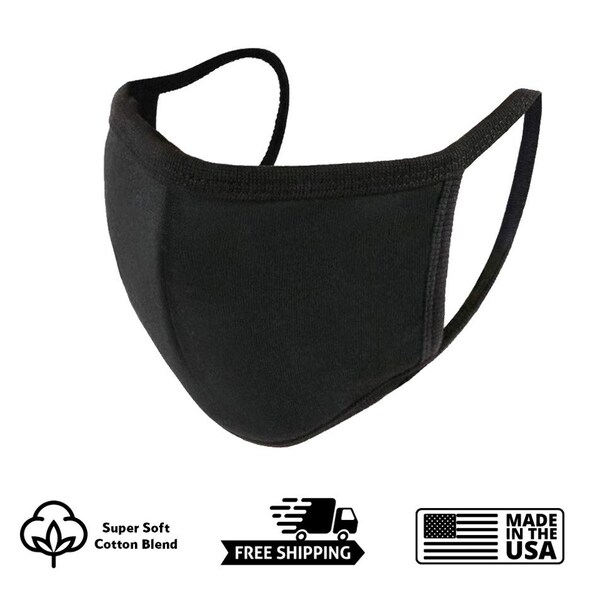 Reusable Face Mask With Nose Wire - Etsy