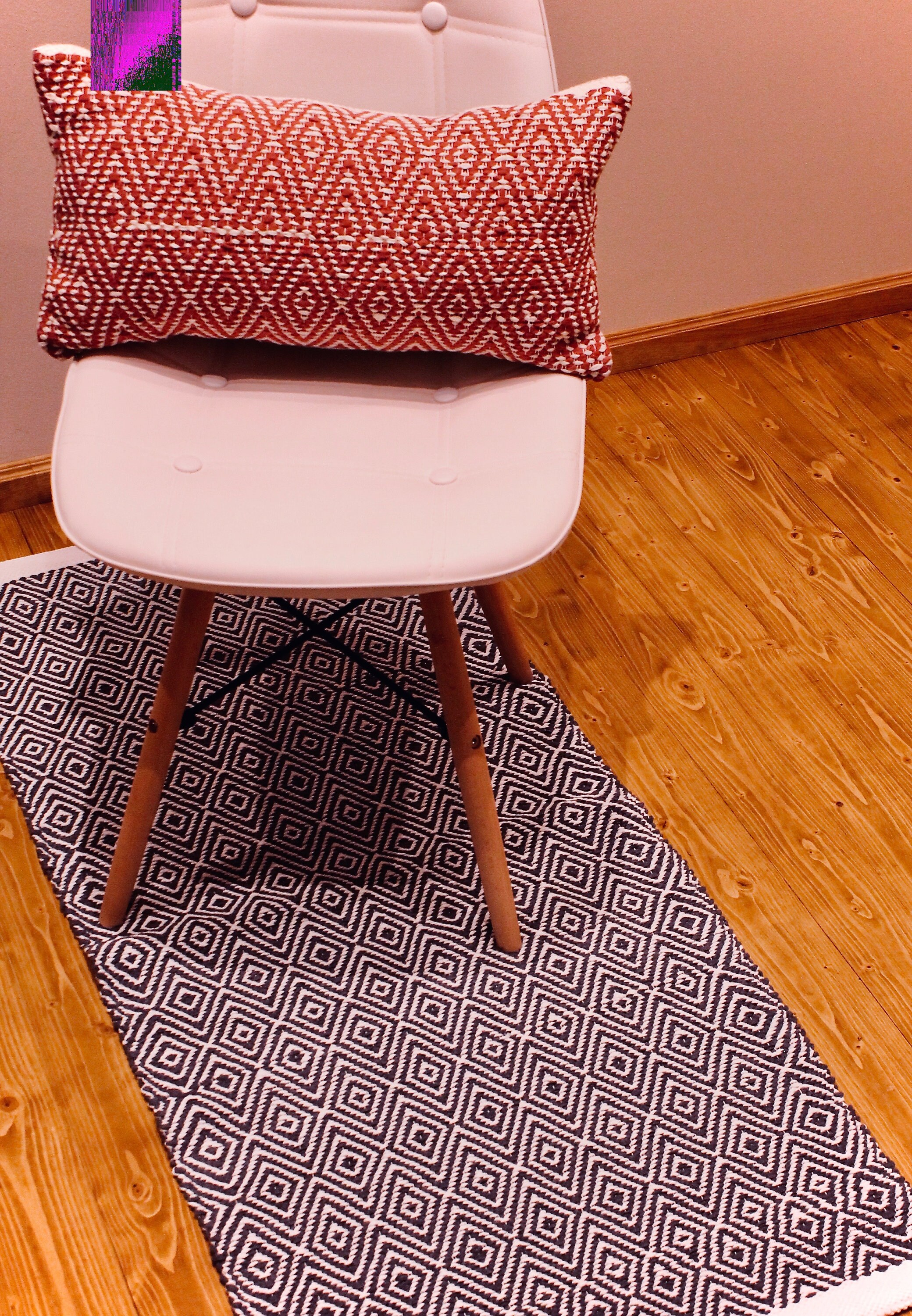 Gray and Natural White Kitchen Runner Rug / Multiple Sizes Rugs ...