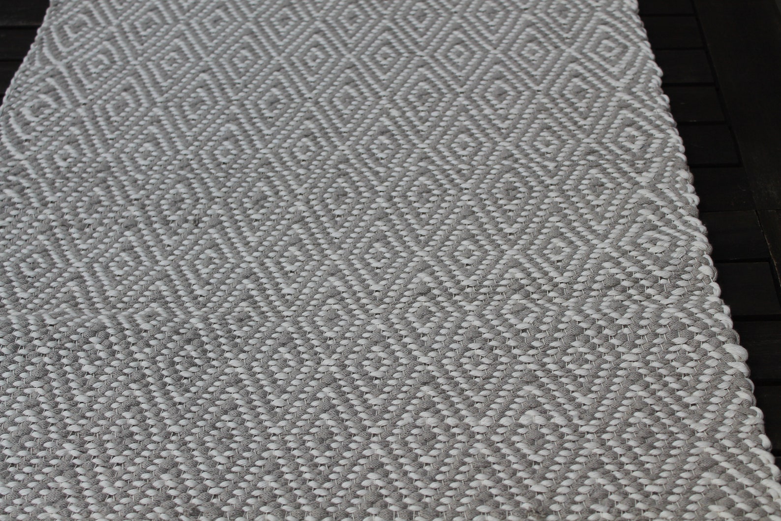 Linen and Natural White Runner Rug / Multiple Sizes Handwoven - Etsy