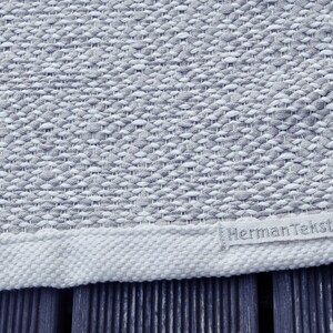 Linen and Natural White Runner Rug / Multiple Sizes Handwoven Cotton ...