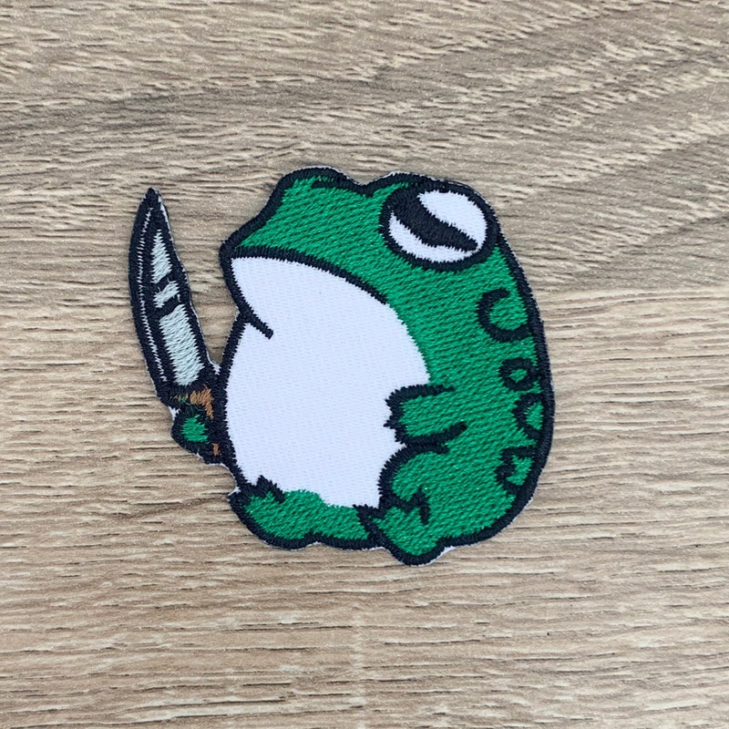 Frog Patch - Etsy