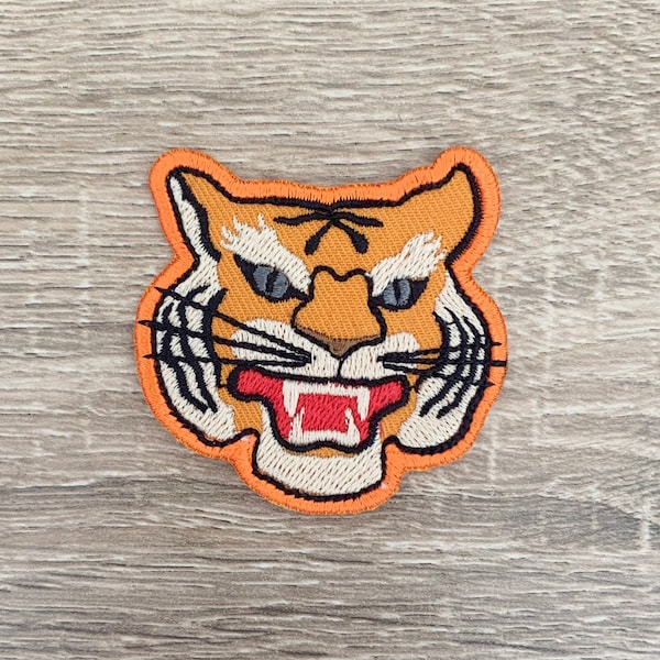 Iron on Patch Tiger - Etsy