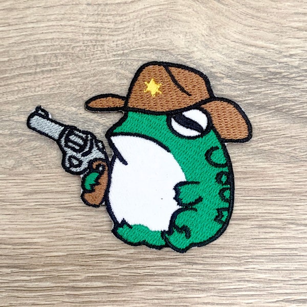 Frog Patch - Etsy