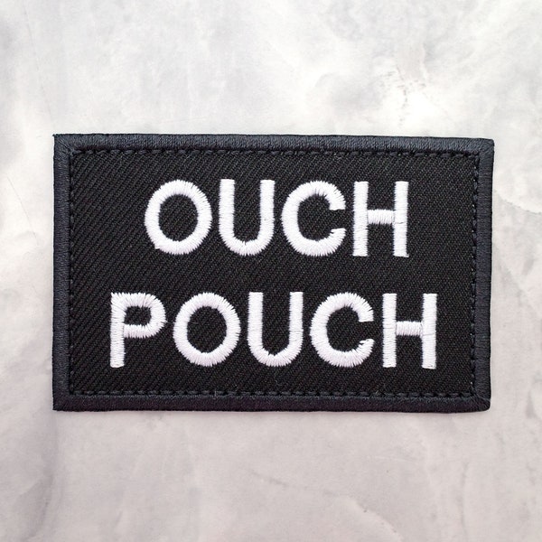 Velcro Ouch Pouch Patch - Etsy