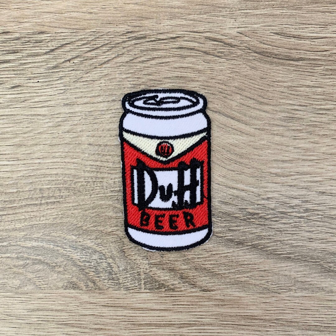 Duff Beer Iron on Patch Duff Beer Patches, Disney Patches Iron on ...