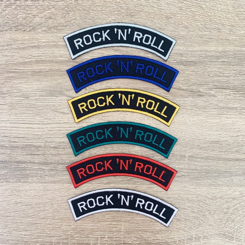 Rock and Roll Patches - Etsy