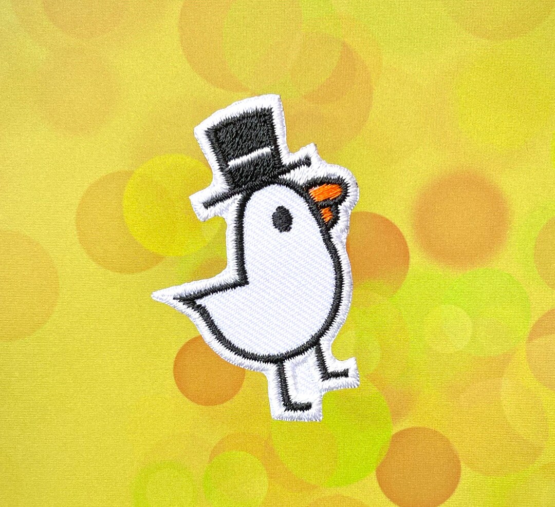 Mr Chicken Iron on Patch Chicken Patches, Patches Iron on ,embroidered ...