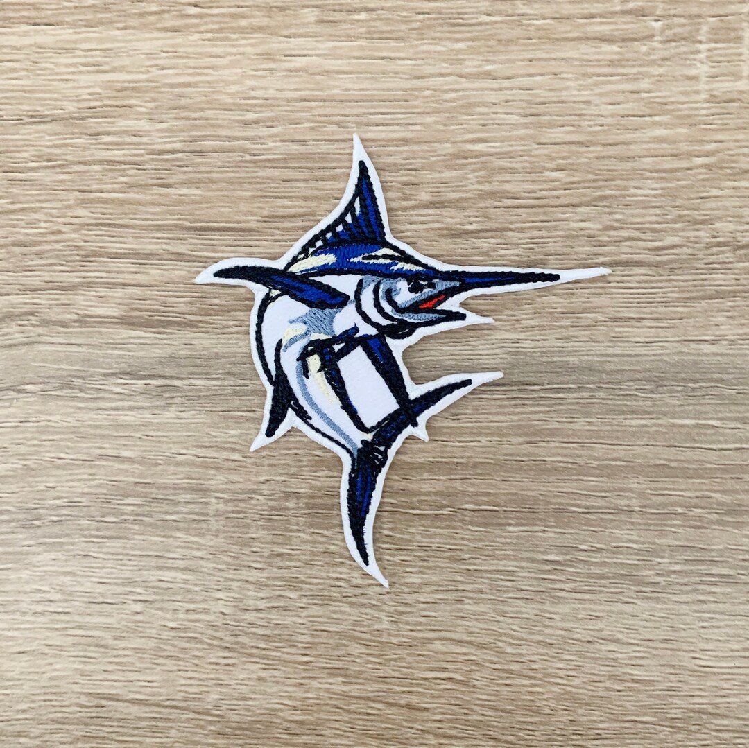 Marlin Fishing Embroidered Iron on Patch (3.5" X 3.5") - Etsy