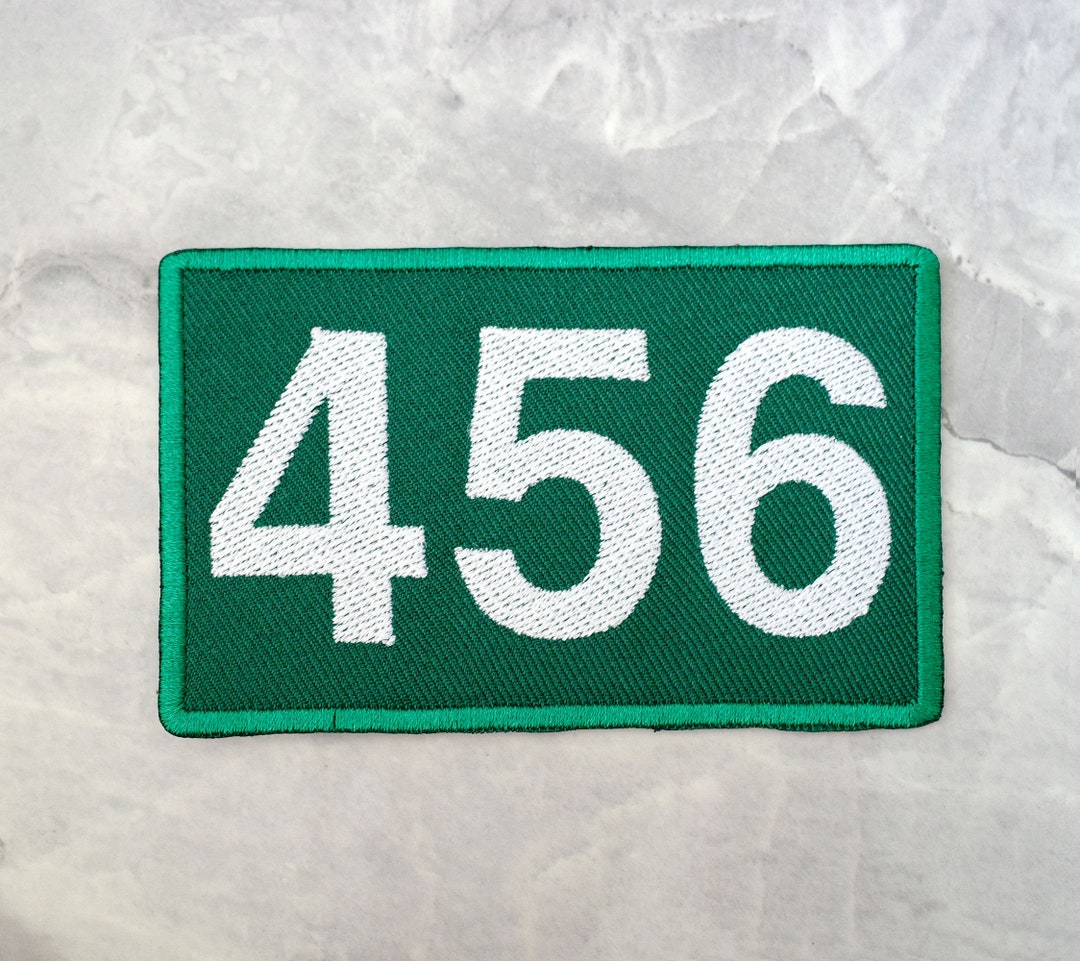 Custom Squid Game Iron on Patch Squid Games Hook and Loop , Squid Games ...