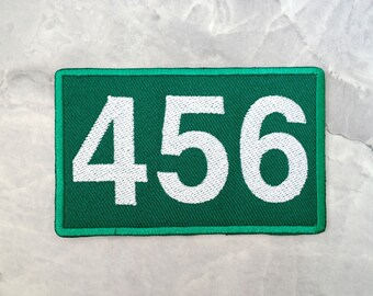 Embroidered Numbers Patch - Etsy
