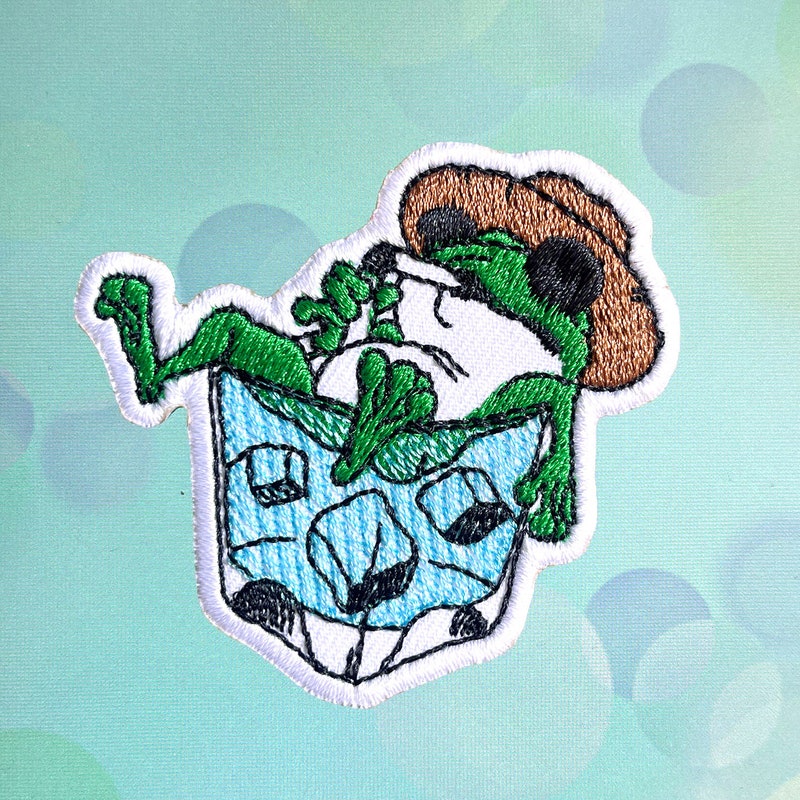 Frog Patch - Etsy