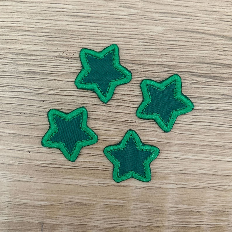 4 Pc Tiny Stars Iron on Patch Star Patches, Cartoon Patches Iron on ...