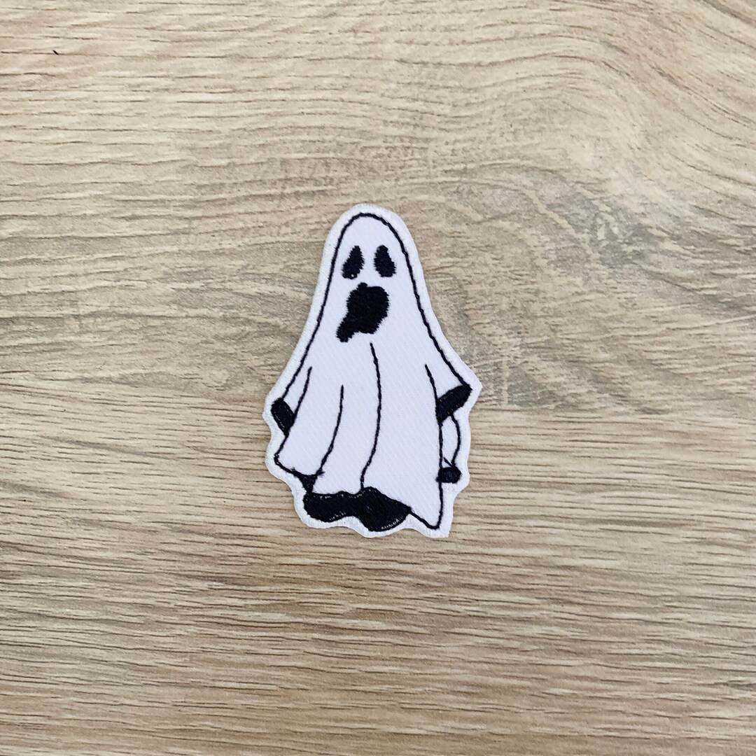 Ghost Iron on Patch Ghost Patches, Cartoon Patches Iron on ,embroidered ...