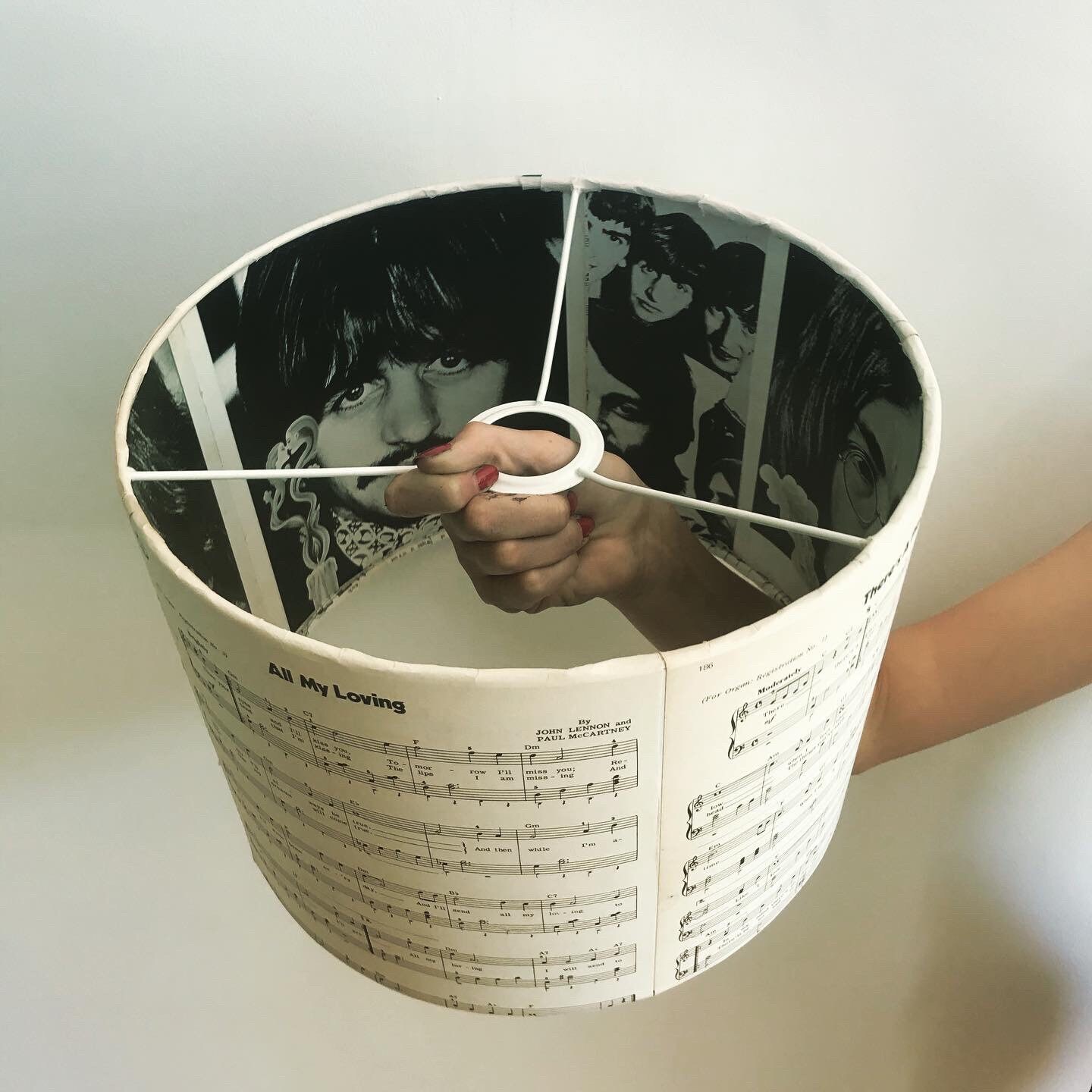 The Beatles Hand Made Lamp Ceiling Light Shade | Etsy