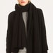 Cashmere Scarf, Black Cashmere Scarf, Cashmere Wrap, Knit Cashmere ...
