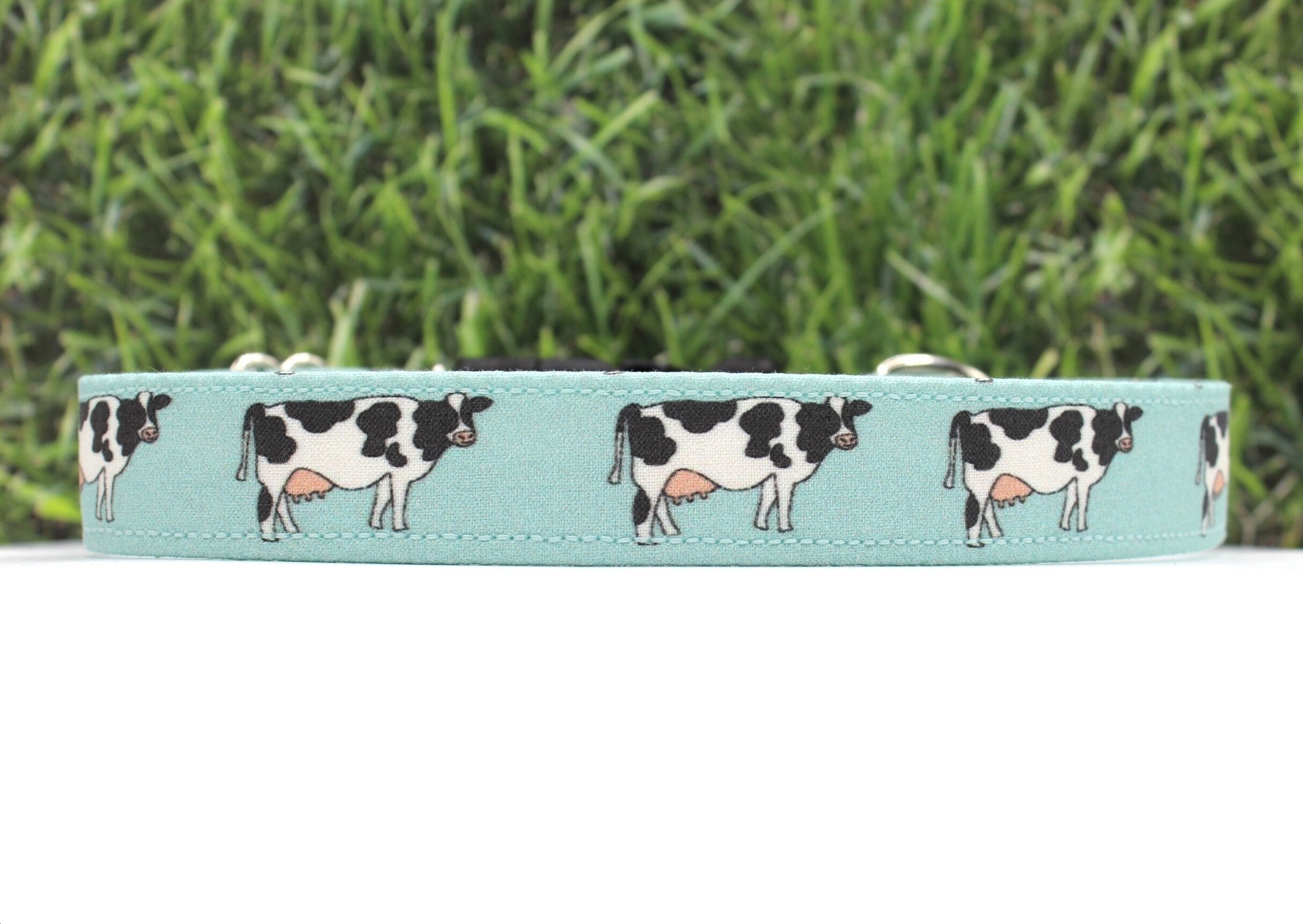 Cow Dog Collar Cows Farm Animals Premium Dog Collar - Etsy
