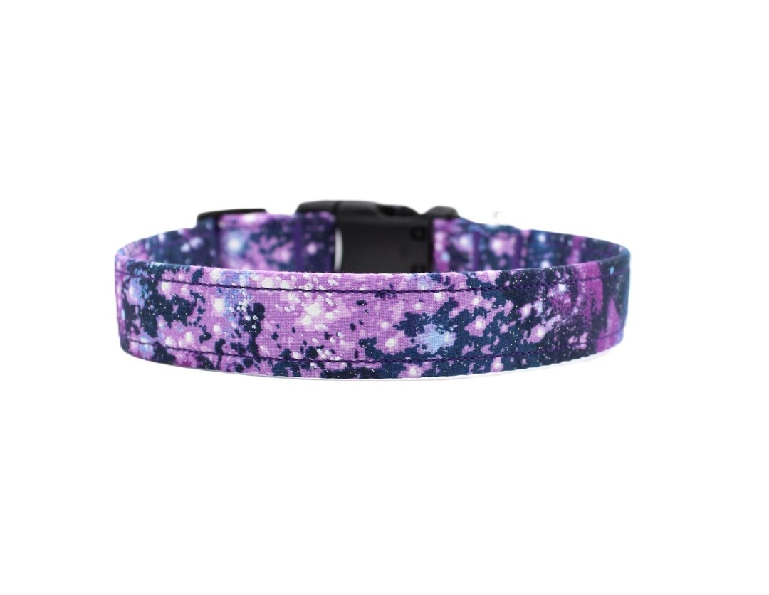 Glitter Galaxy Dog Collar | Galaxy Dog Collars | Sky | Blue Dog Collar ...